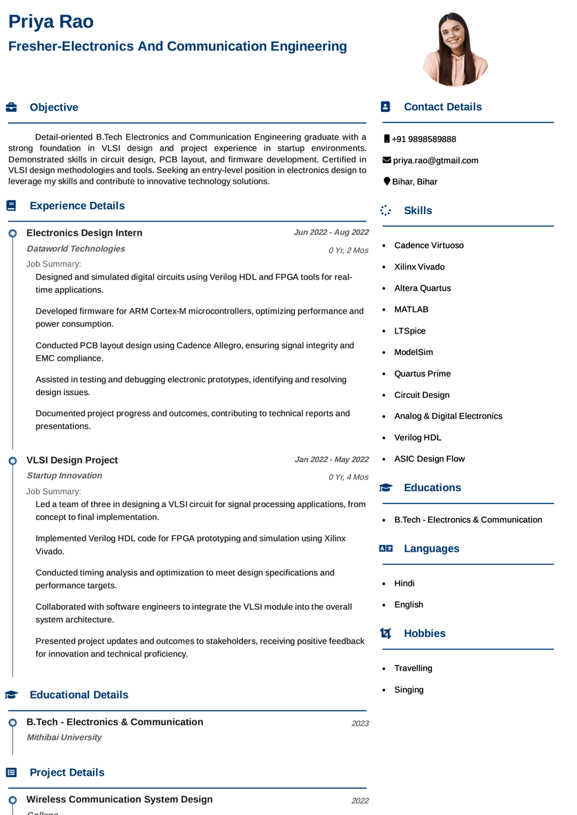 G Talent Pro - Resume